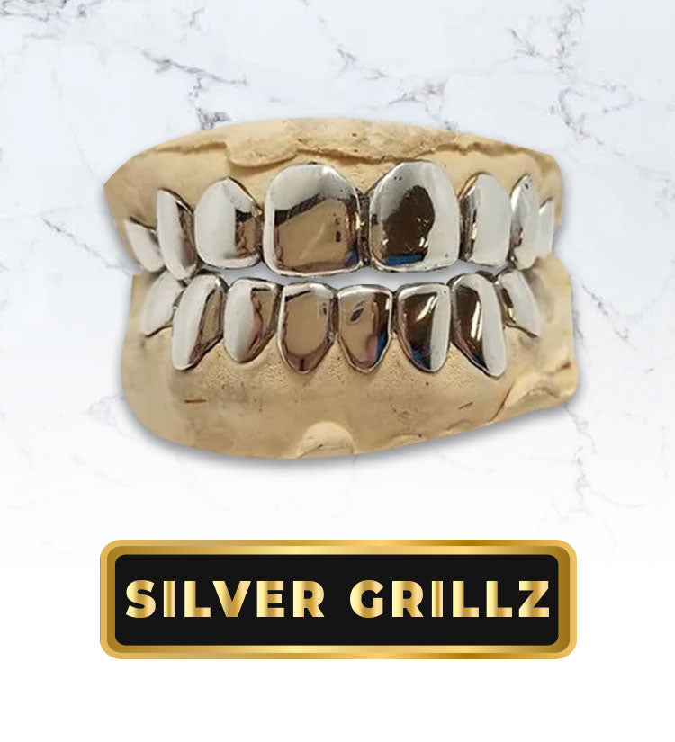 Solid Gold Custom Grillz | Silver & Gold Teeth - Grillz Godz